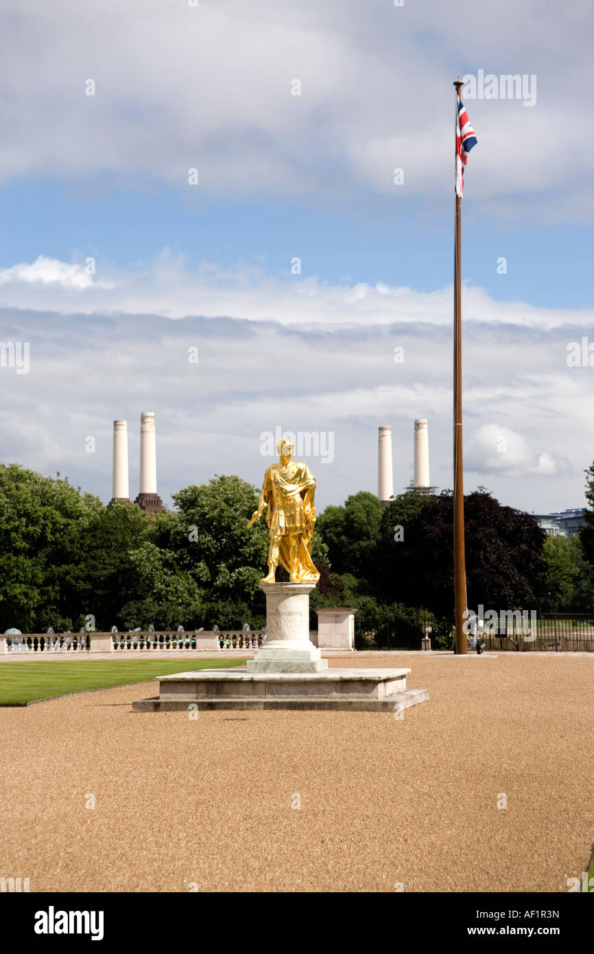 Statue of King Charles the Second Royal Chelsea Hospital London ...