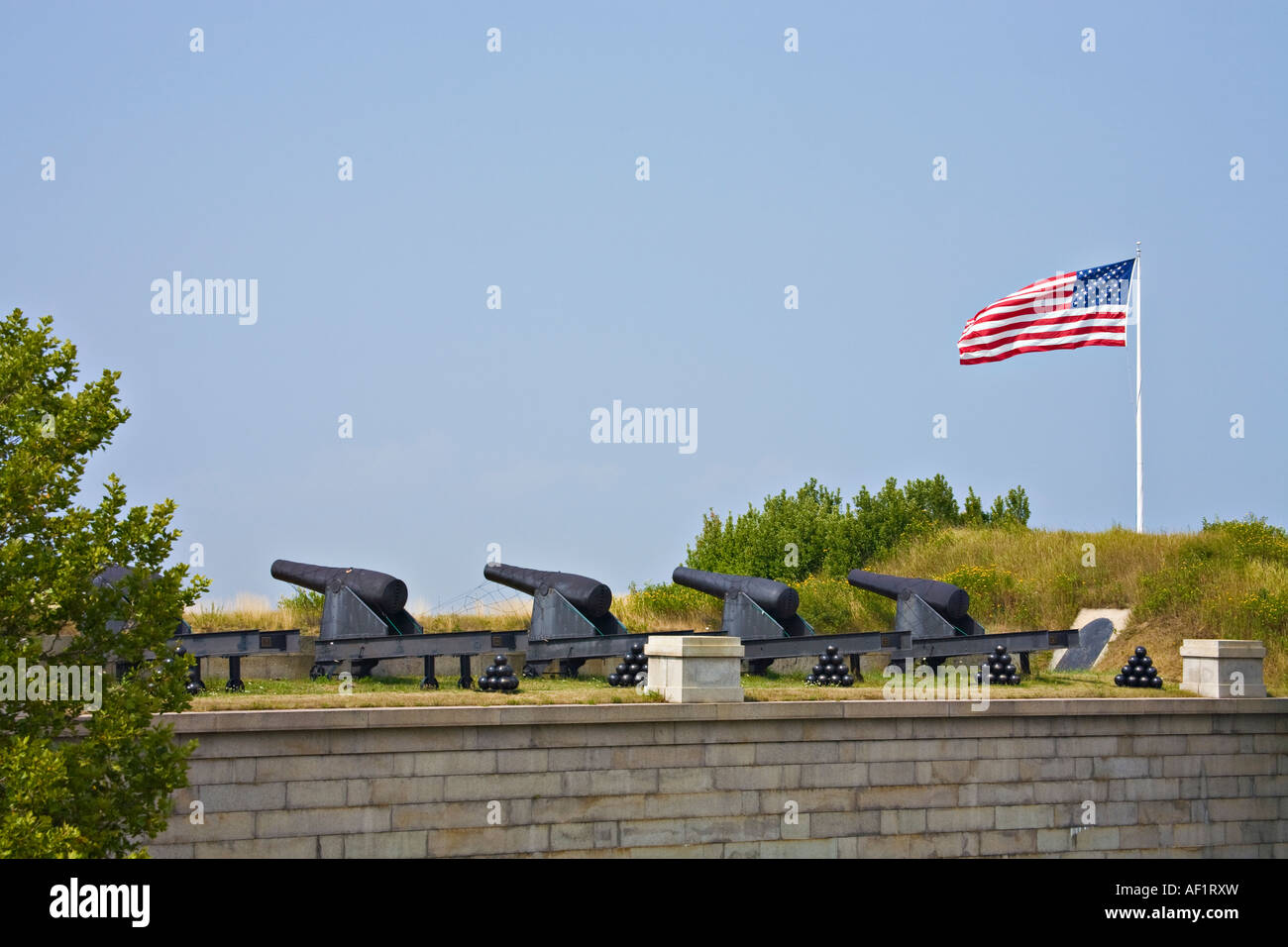 Fort Independence at the Castle Island, South Boston, Massachusetts ...