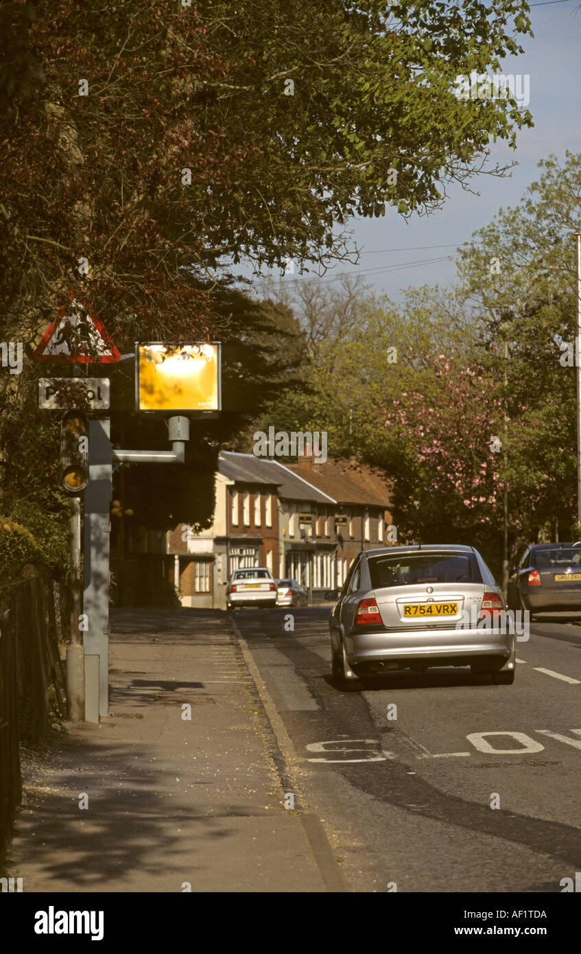 Speed Camera 30 MPH Limit Stock Photo - Alamy