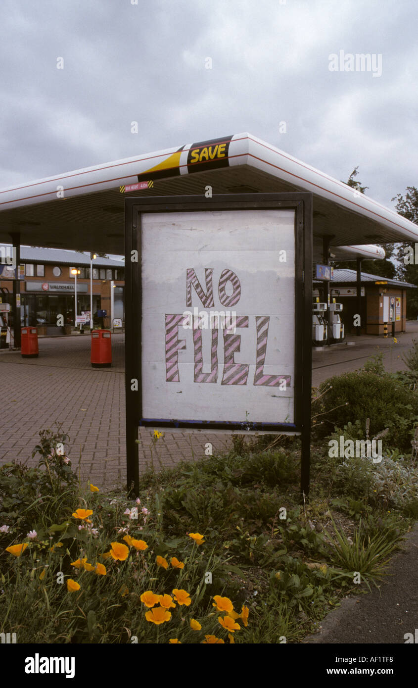 Fuel protest Crisis 2000 Stock Photo - Alamy