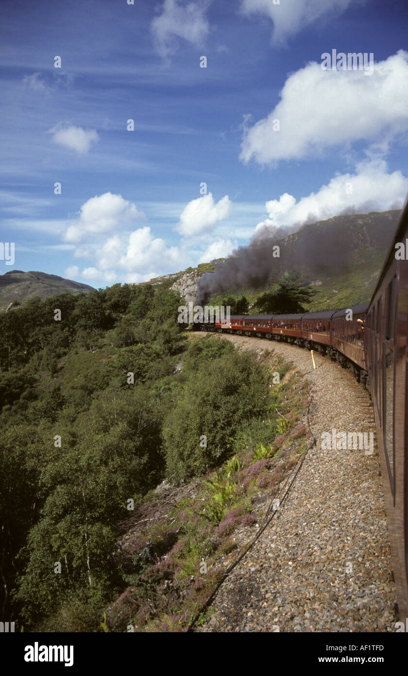 The Jacobite Steam Train Scotland Stock Photo - Alamy