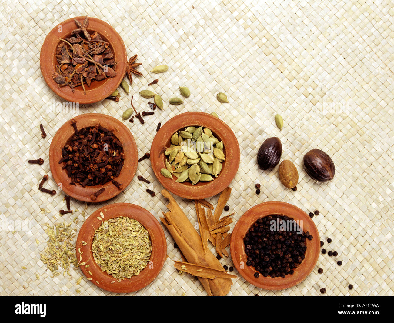SPICES KERALA CUISINE Stock Photo - Alamy