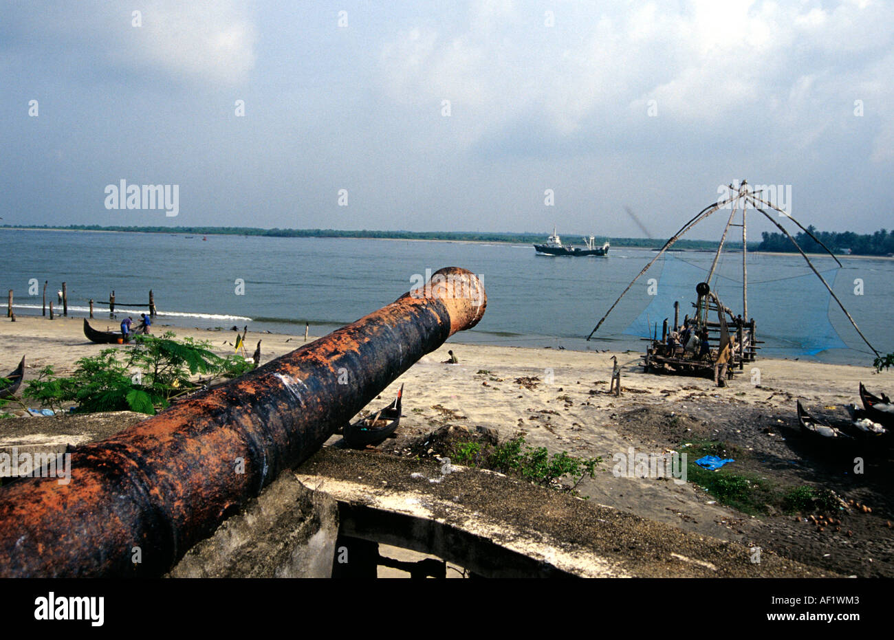 FORT COCHIN BEACH KERALA Stock Photo - Alamy