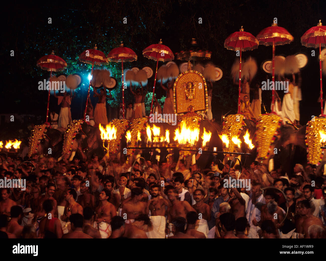 Thrissur pooram hi-res stock photography and images - Alamy