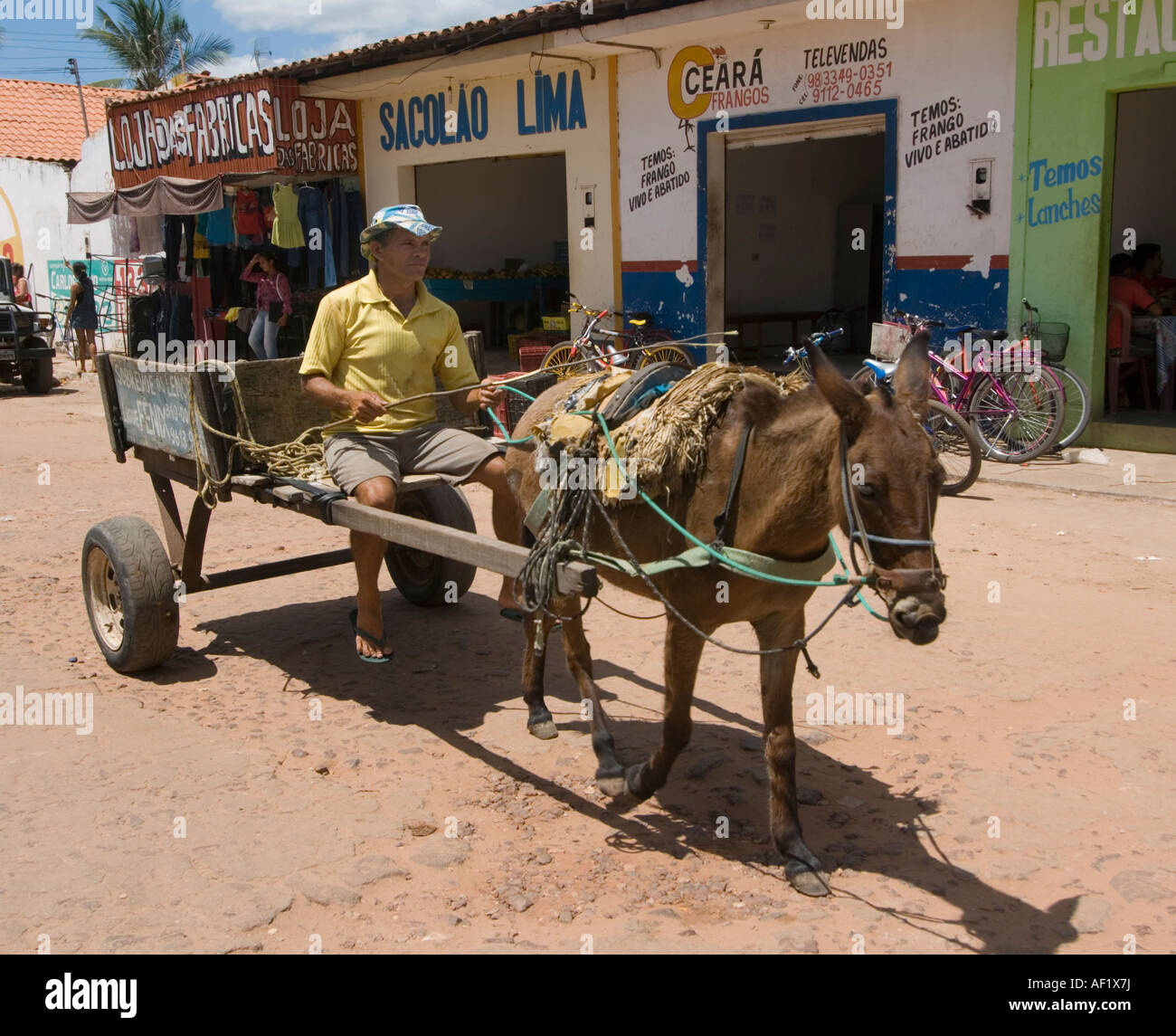 Man cart horse south america hi-res stock photography and images - Alamy