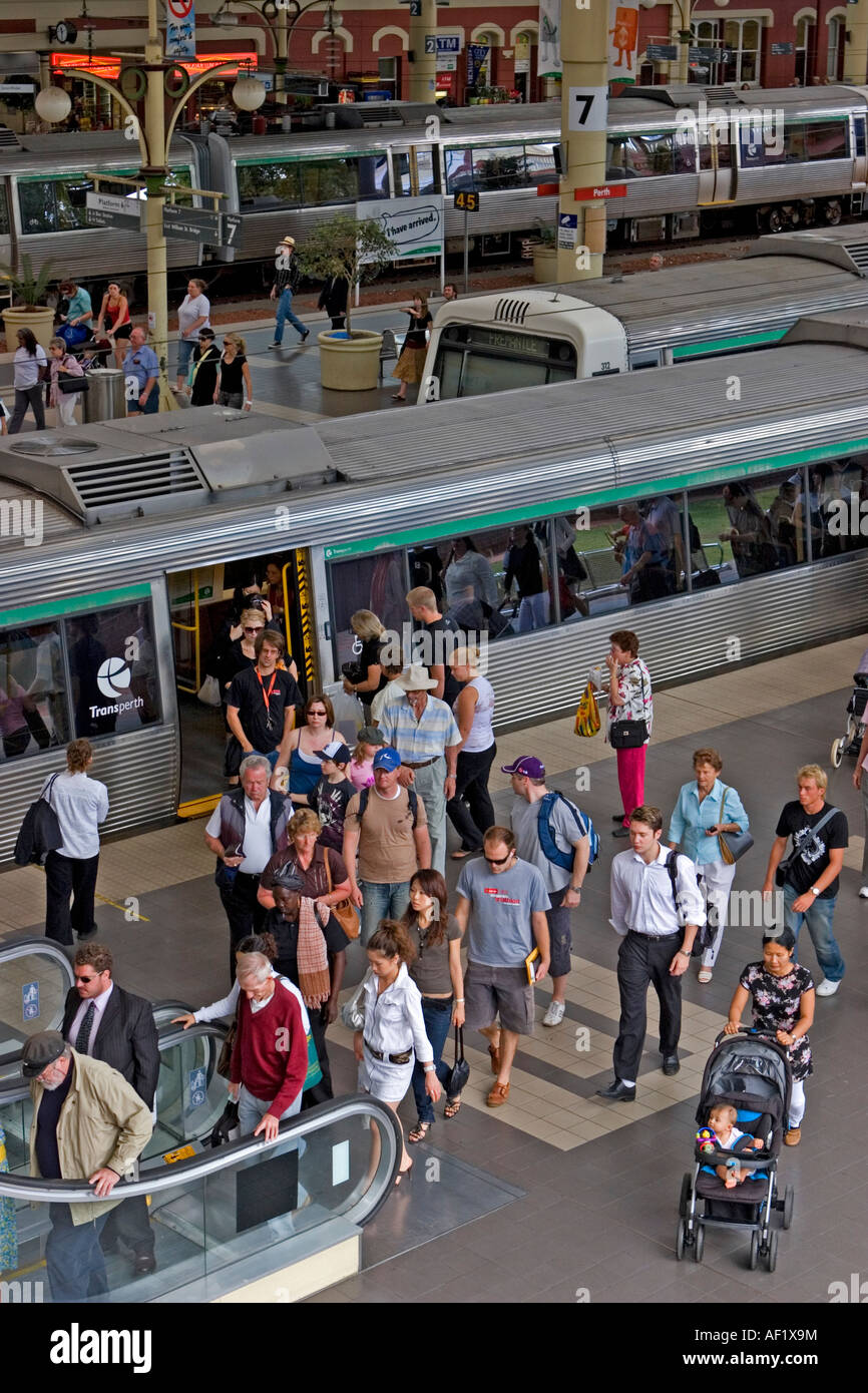 Central Train Station, Perth, Western Australia Stock Photo - Alamy