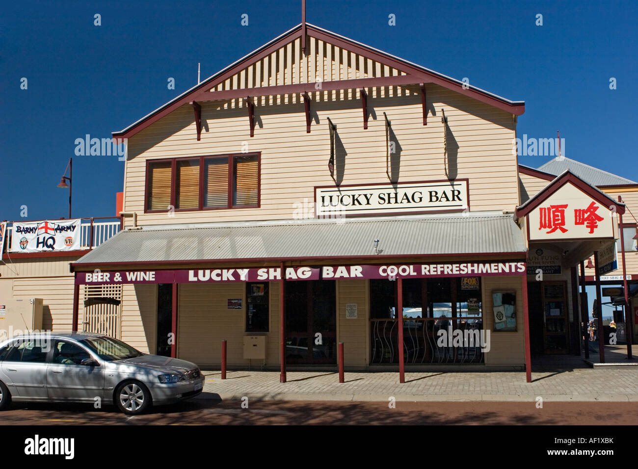 Lucky Shag Bar, Perth, Western Australia Stock Photo - Alamy