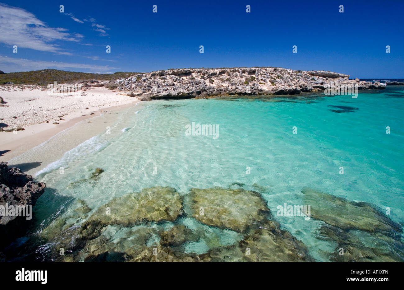Little Salmon Bay, Rottnest Island, Western Australia Stock Photo - Alamy