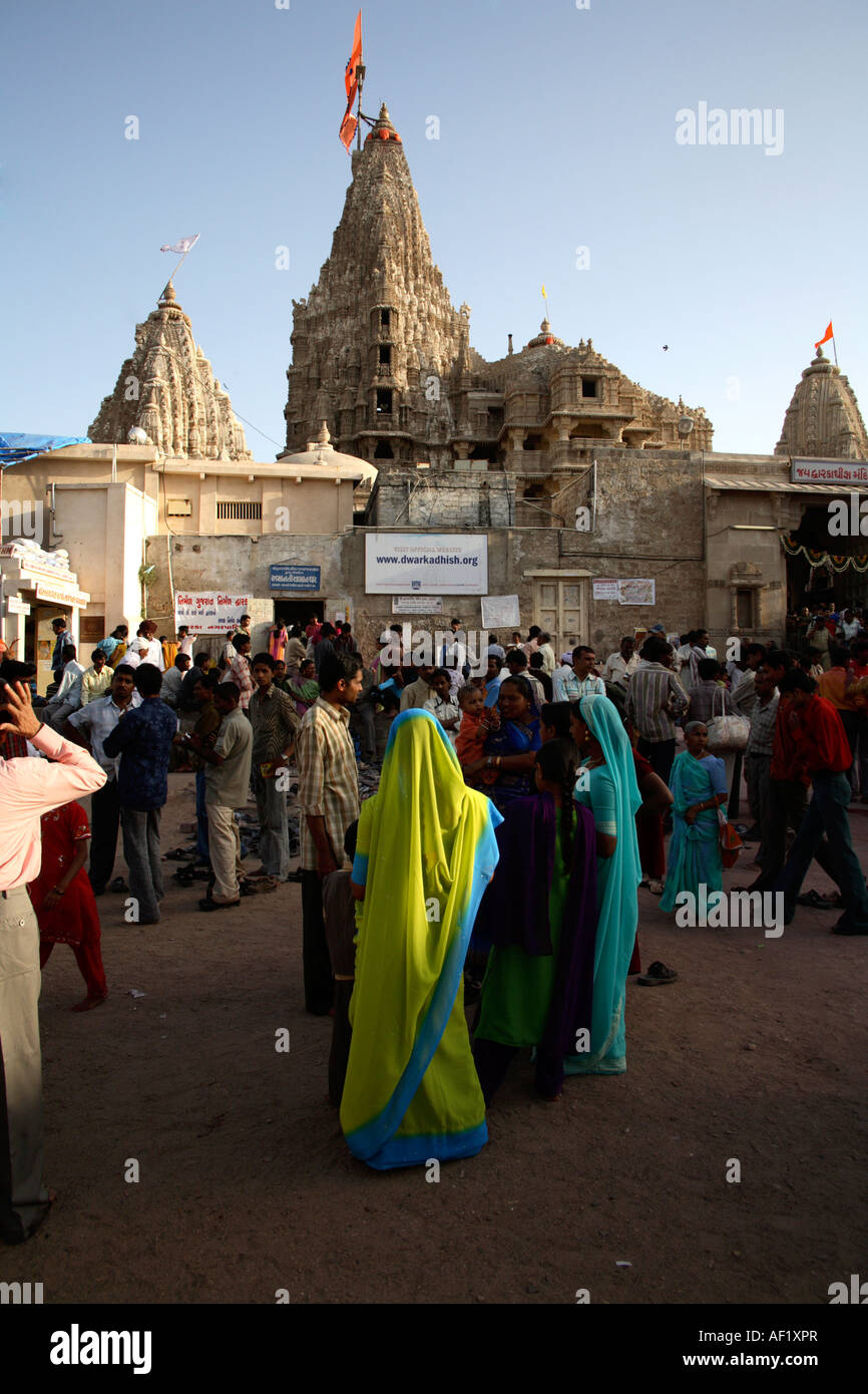 Dwarka Temple Of Krishna High Resolution Stock Photography and Images ...