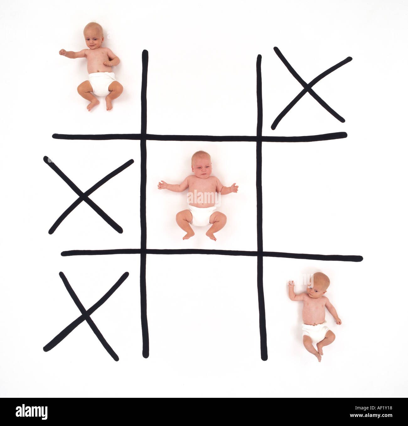 Three girls play Cut Out Stock Images & Pictures - Alamy