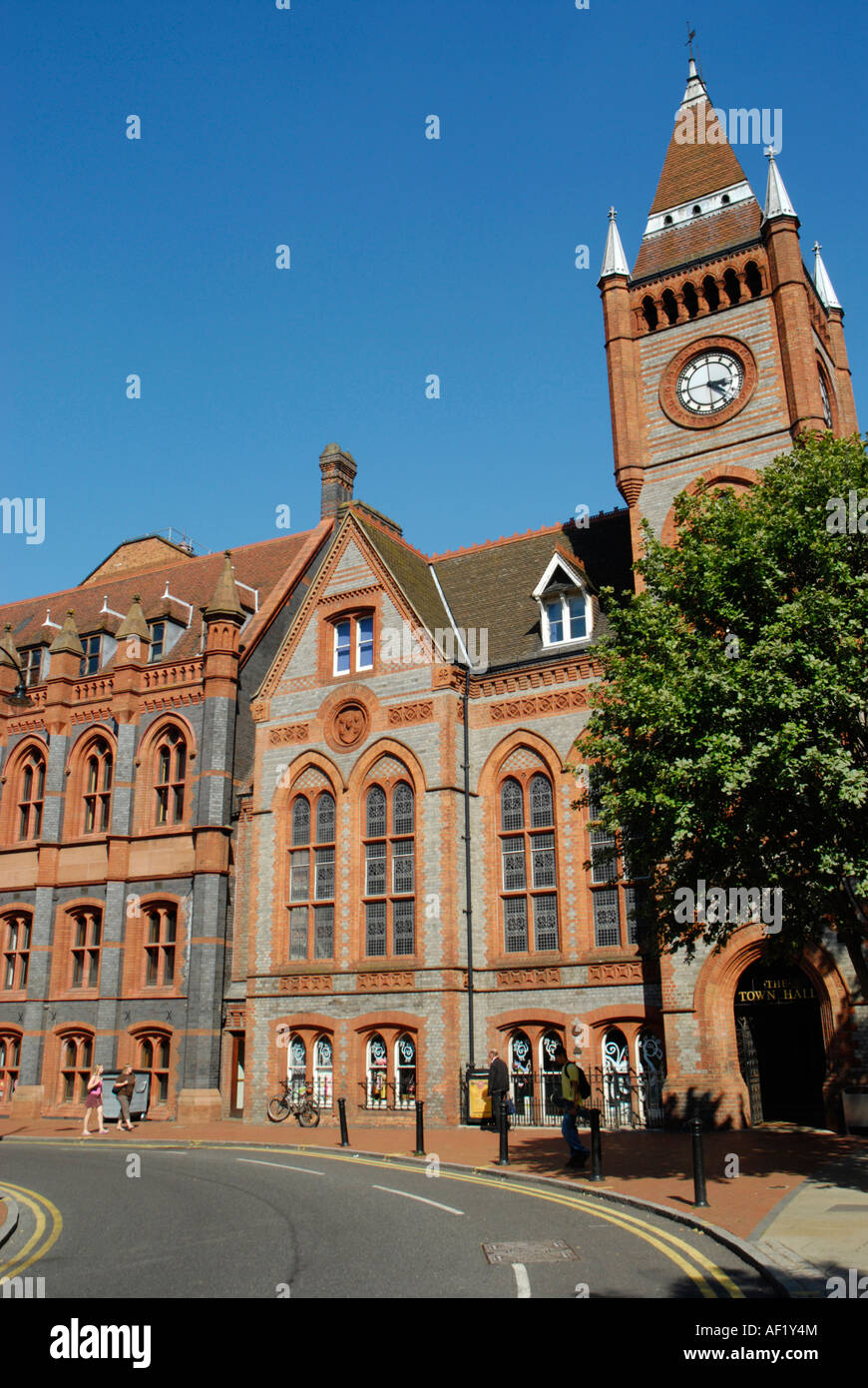 Reading Town Hall used as museum and art gallery Berkshire England ...