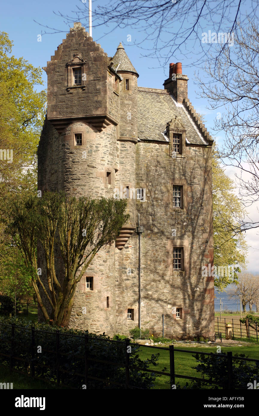 Wester Kames Castle Stock Photo - Alamy