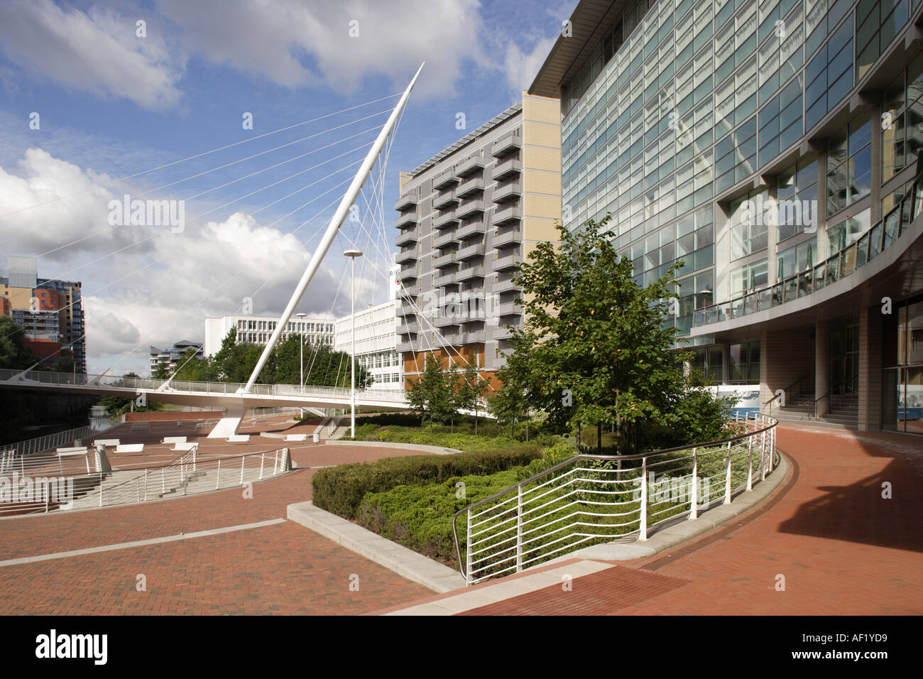 Architecture building footbridge santiago calatrava england structure ...