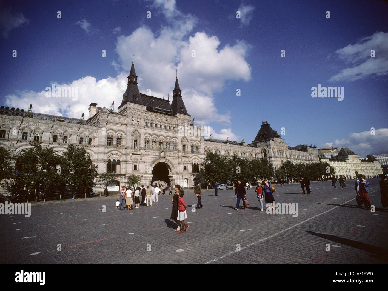 Moscow red square 1987 hi-res stock photography and images - Alamy