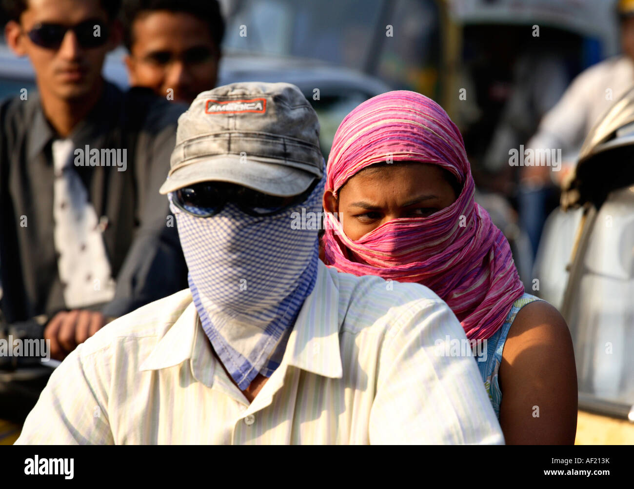 Indian woman in crash helmet hi-res stock photography and images - Alamy