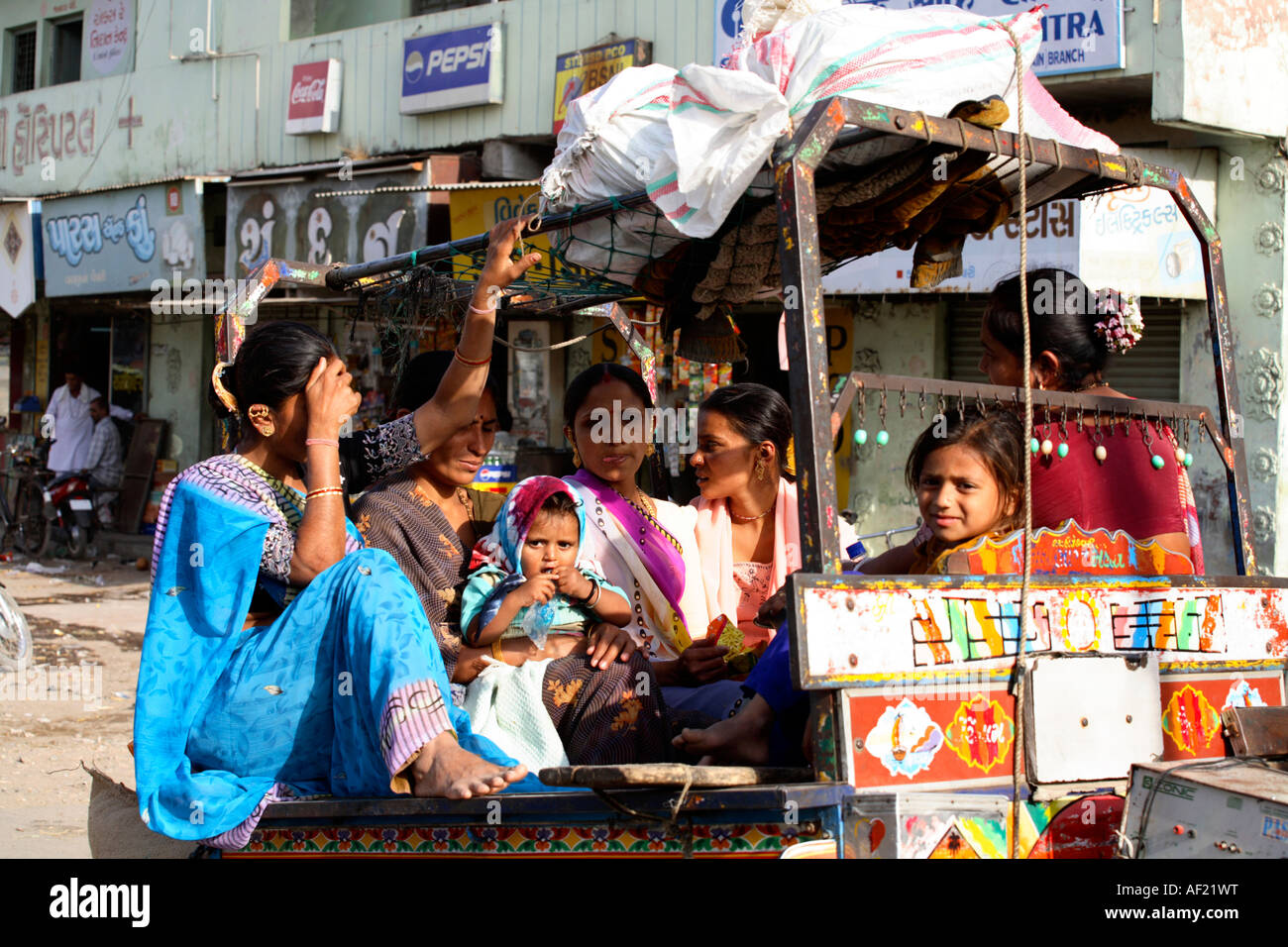 Indian motorcycle ride children hi-res stock photography and images - Alamy