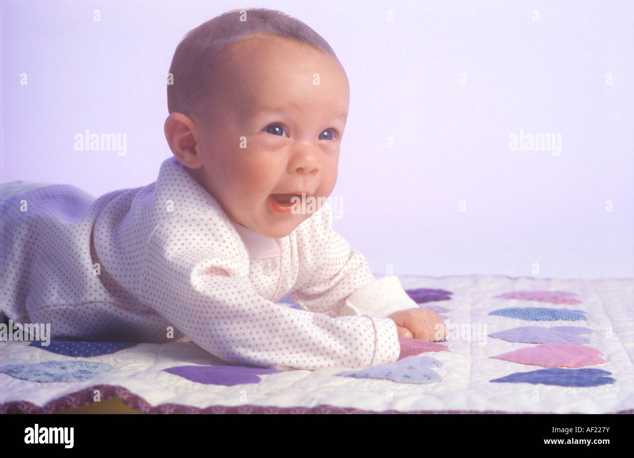 Five month baby girl hi-res stock photography and images - Alamy