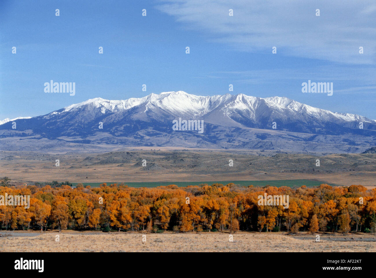 South side of the Crazy Mountains, Montana Stock Photo - Alamy