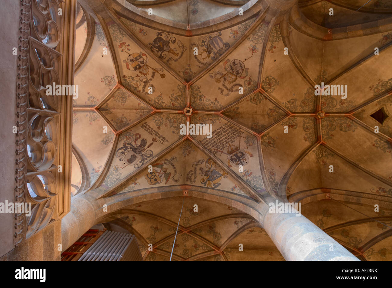 Ceiling of Mustair monastery Stock Photo - Alamy