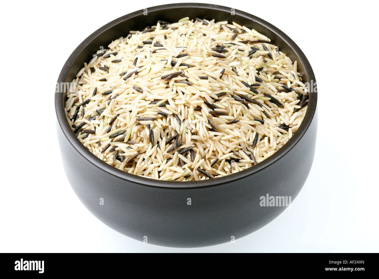 Brown Basmati and Wild Rice Stock Photo - Alamy