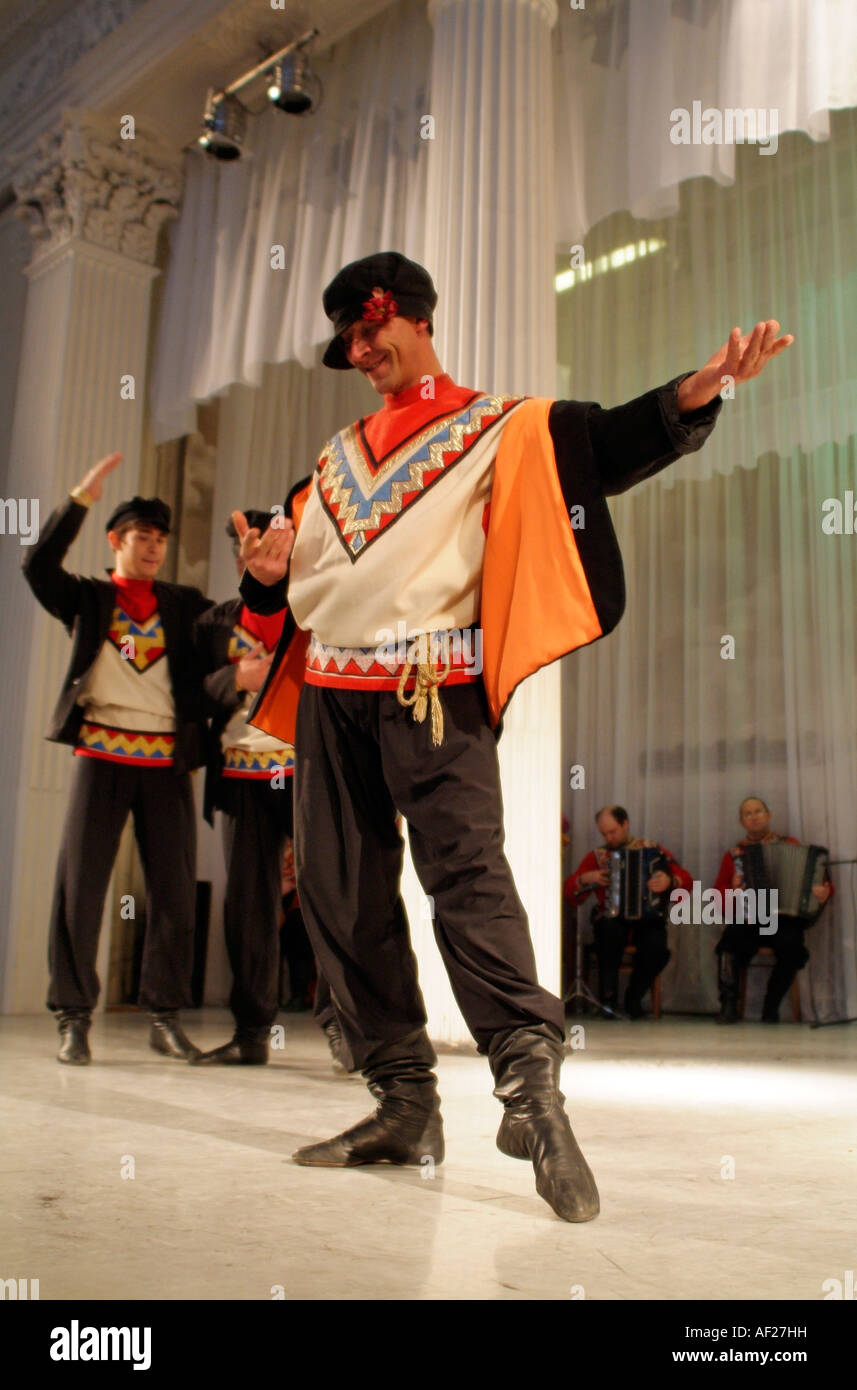 Russian folk dancers performing in hi-res stock photography and images ...