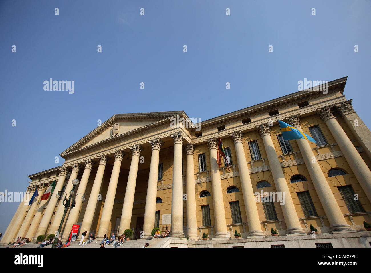 Palazzo Barbieri, Verona, Italy Stock Photo - Alamy