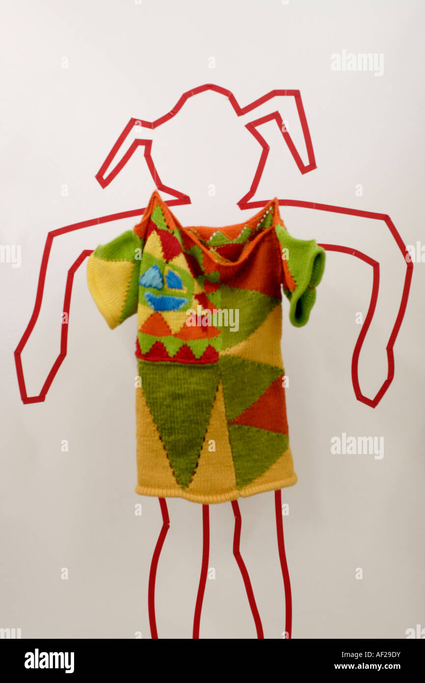 Exhibit at a London school of art and design graduation exhibition ...