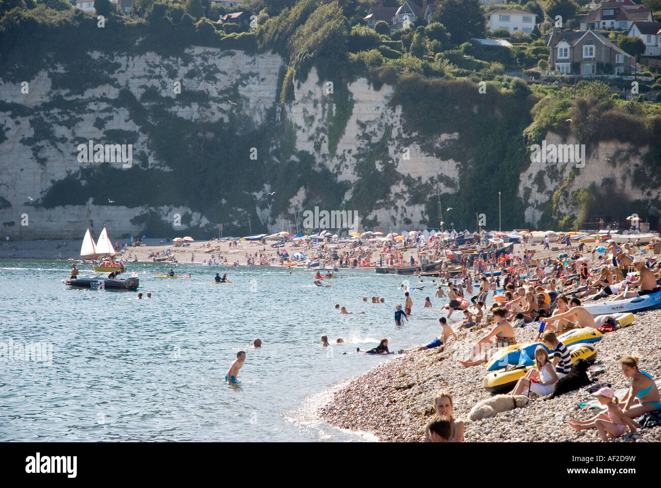 Devon Beach And Summer High Resolution Stock Photography and Images - Alamy