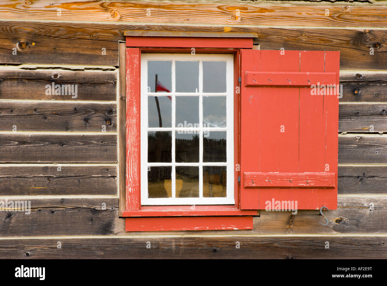 Colorful window Fort Vancouver National Historic Site Vancouver ...