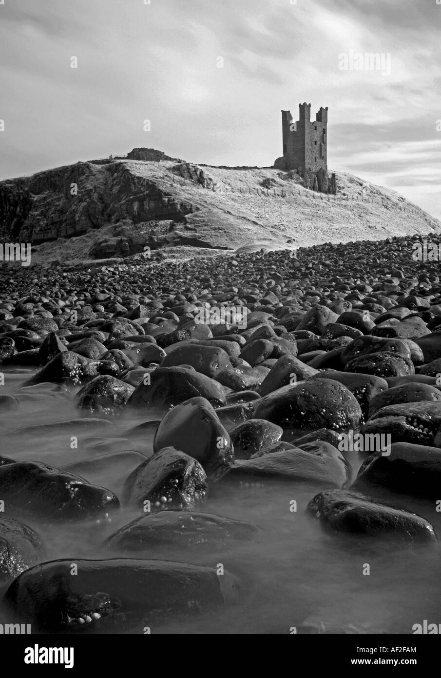 Dunstanburgh Castle Craster Northumberland UK Stock Photo - Alamy