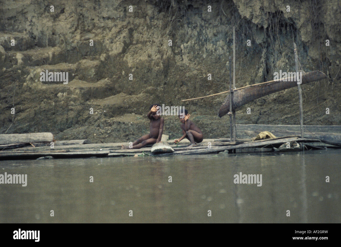 Along the Sepik River Papua New Guinea Stock Photo - Alamy