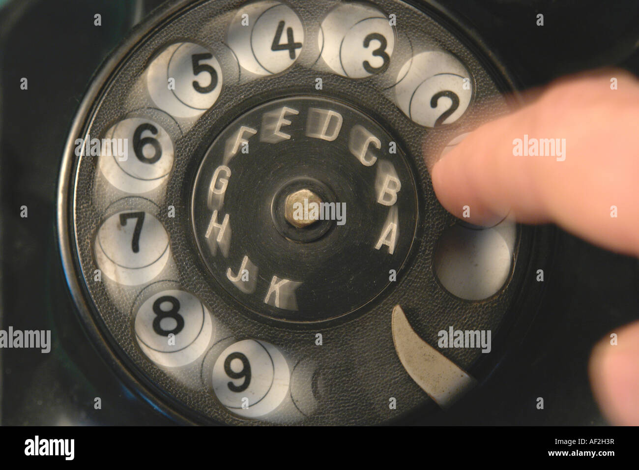 dial of a telephone Stock Photo - Alamy