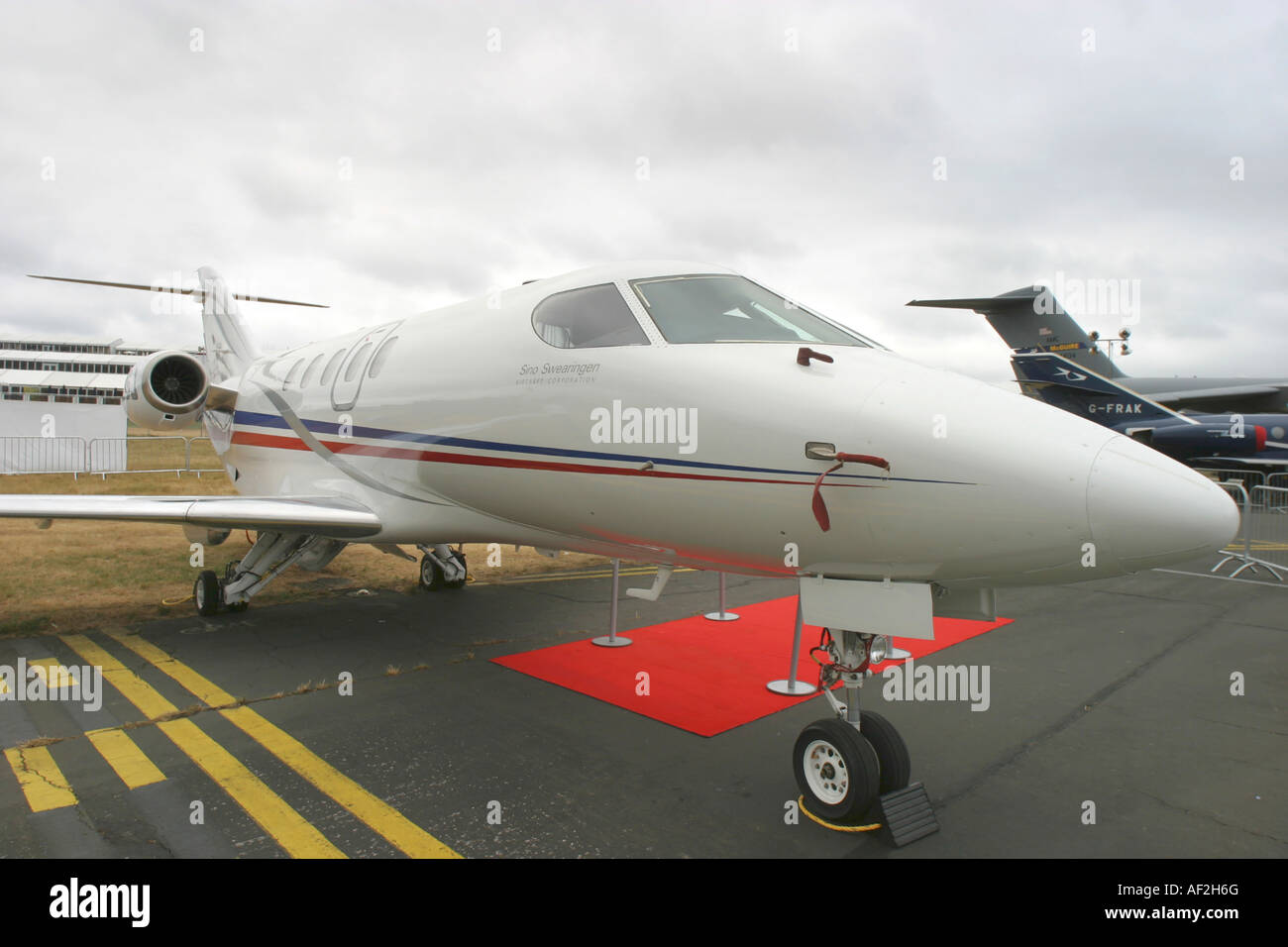 Business Jet Sino Swearingen Sj30 2 High Resolution Stock Photography ...