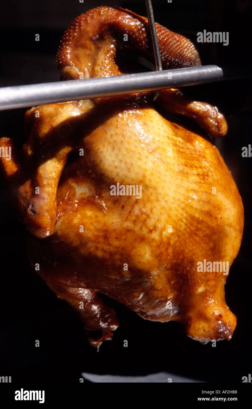 Greasy duck Chinatown London Stock Photo - Alamy