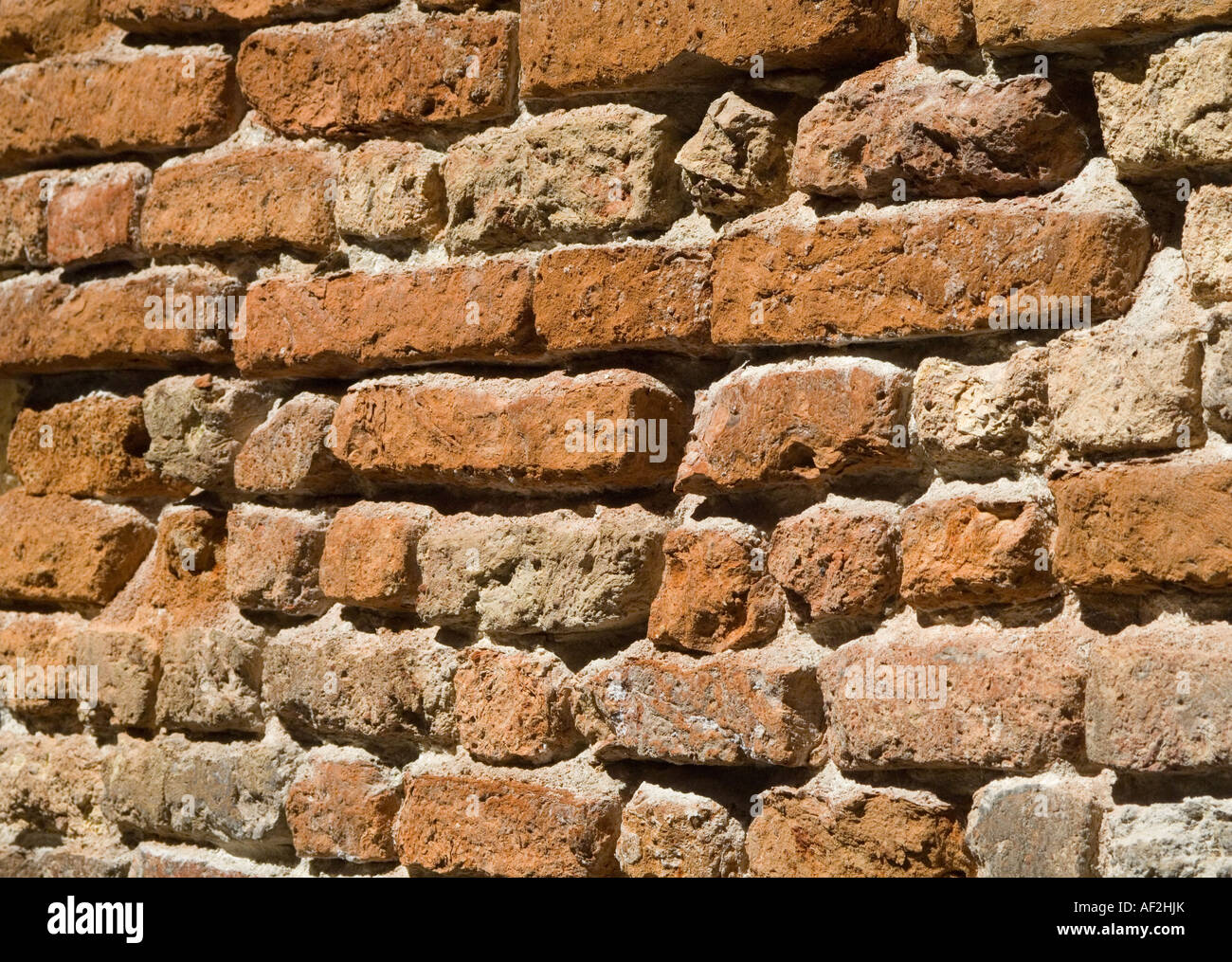 Old, crumbling brick wall, Venice, Italy Stock Photo - Alamy