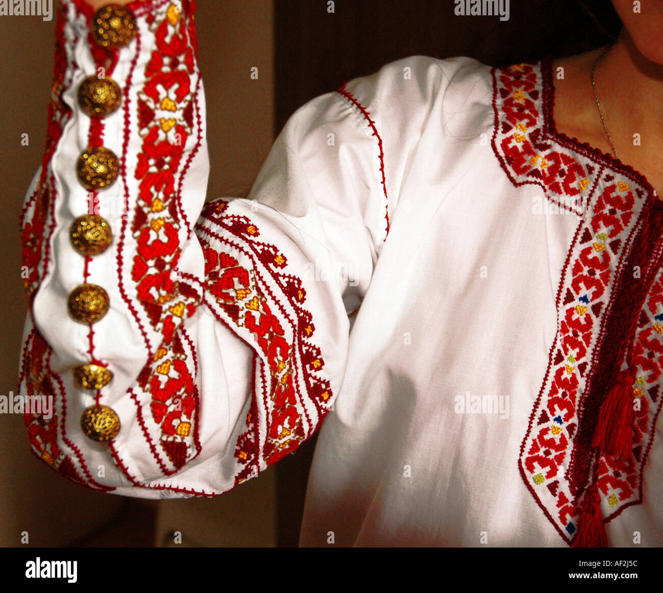 national embroidery Bulgaria culture Stock Photo - Alamy