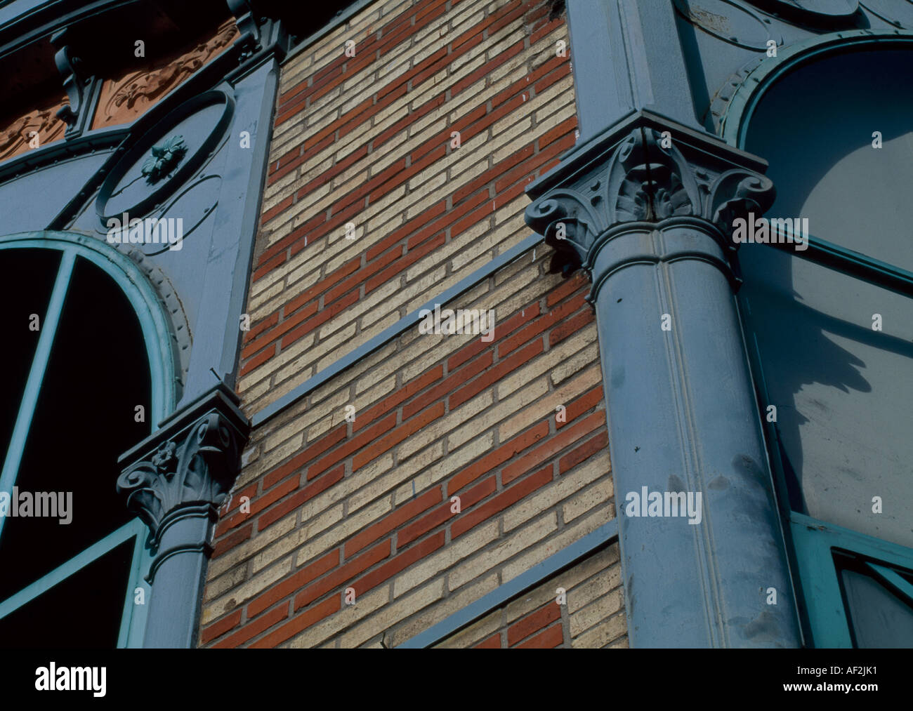 The Covered Market, Albi, 1902 Stock Photo - Alamy