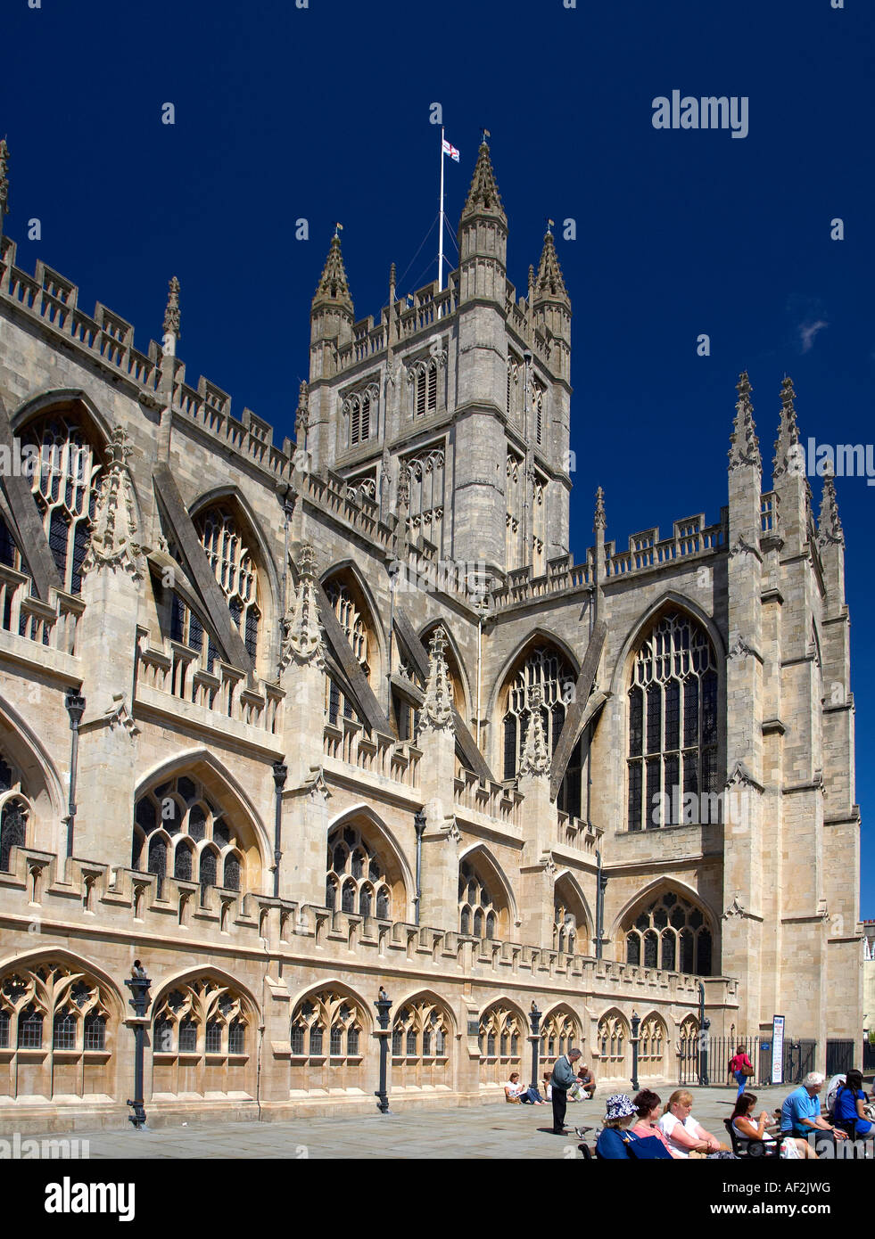 Bath Abbey, Bath, England, UK Stock Photo - Alamy
