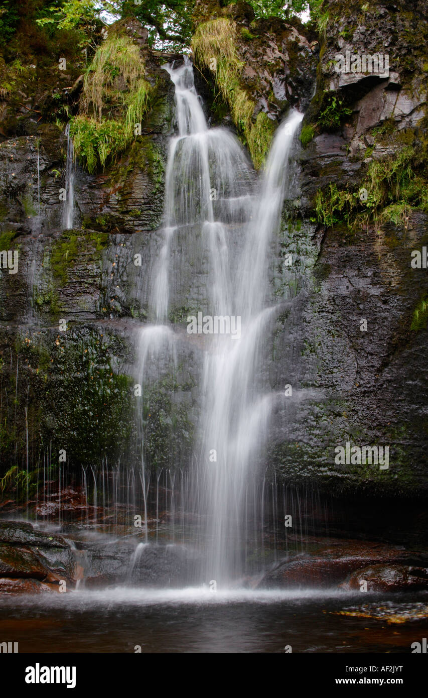 Waterfall in western highlands kilmore hi-res stock photography and ...