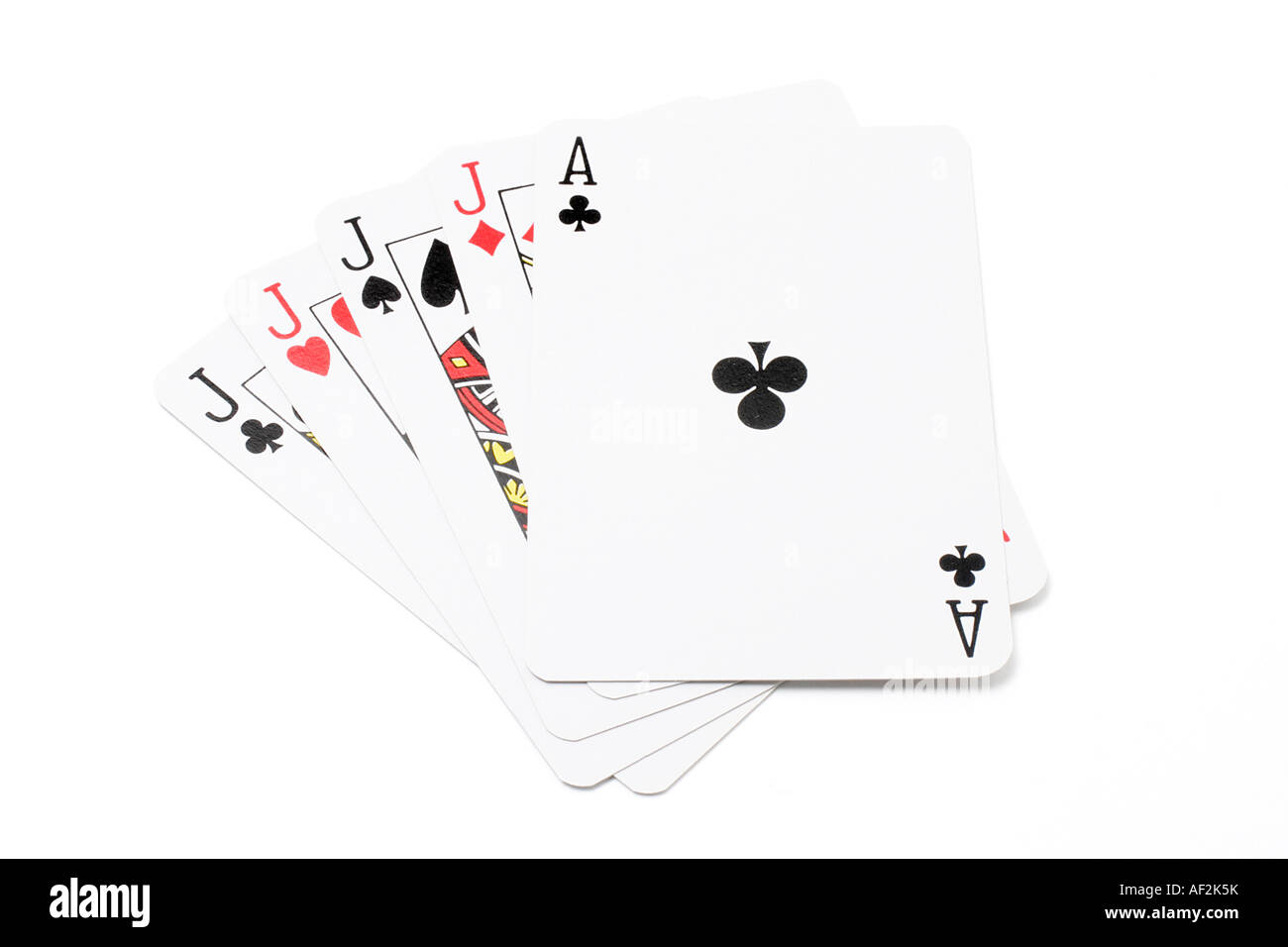 Four jacks playing cards hi-res stock photography and images - Alamy