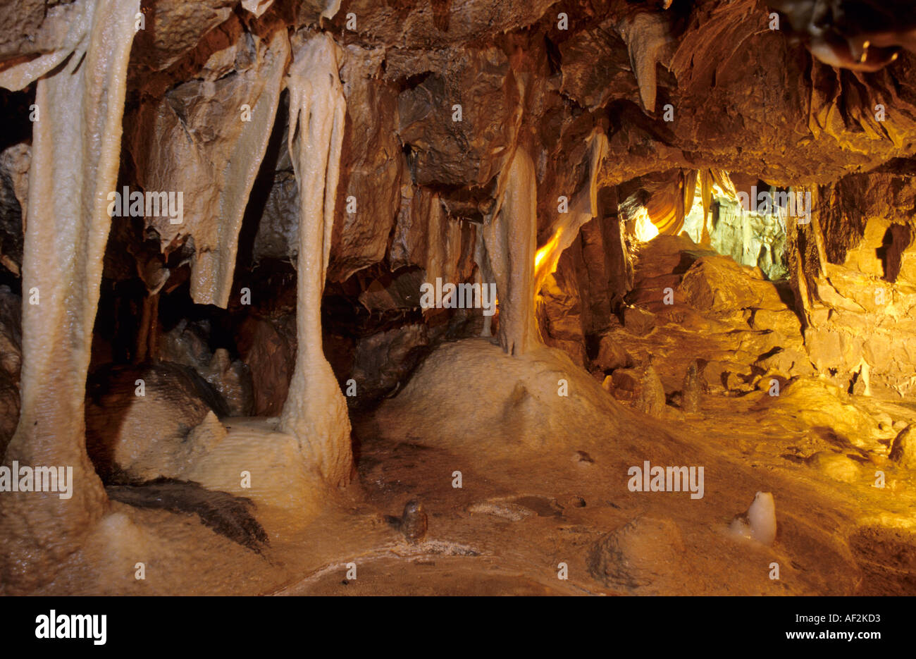 The wolverine cave at stump cross caverns North Yorkshire Stock Photo ...