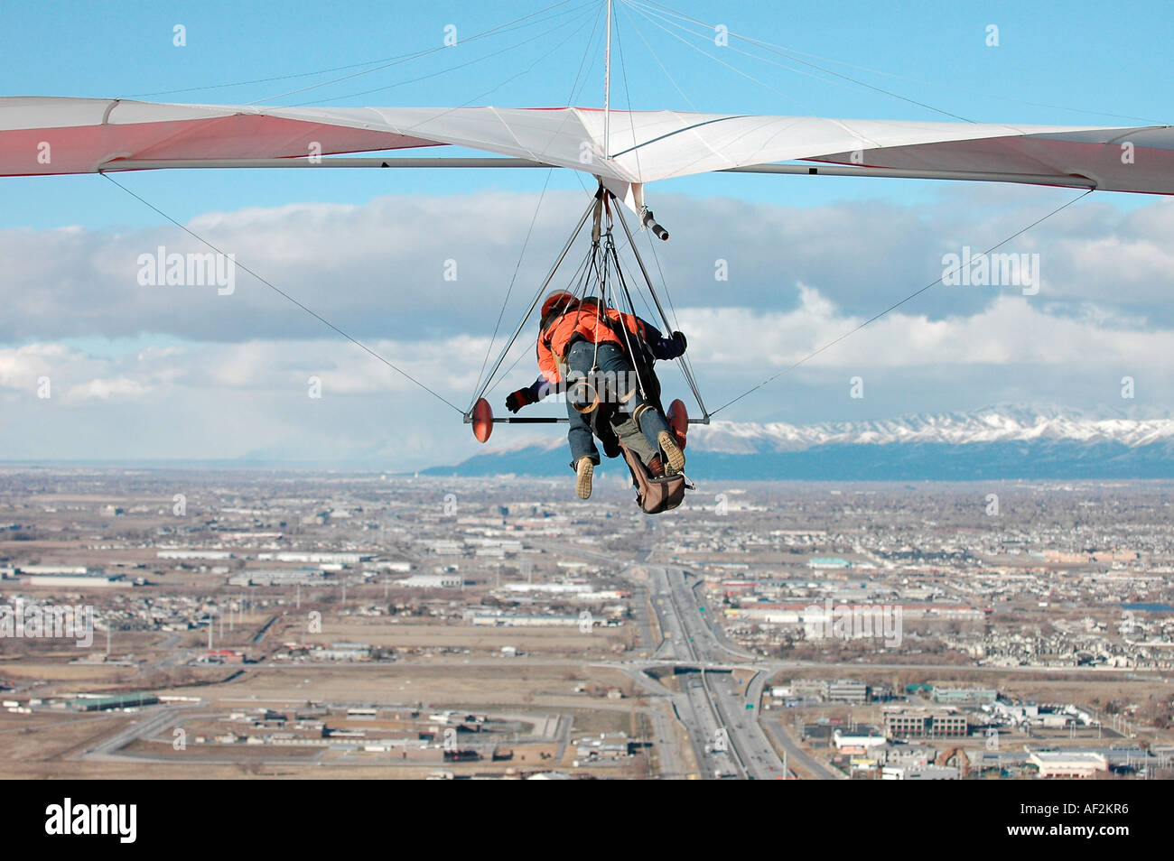 Tandem glider instructor hi-res stock photography and images - Alamy