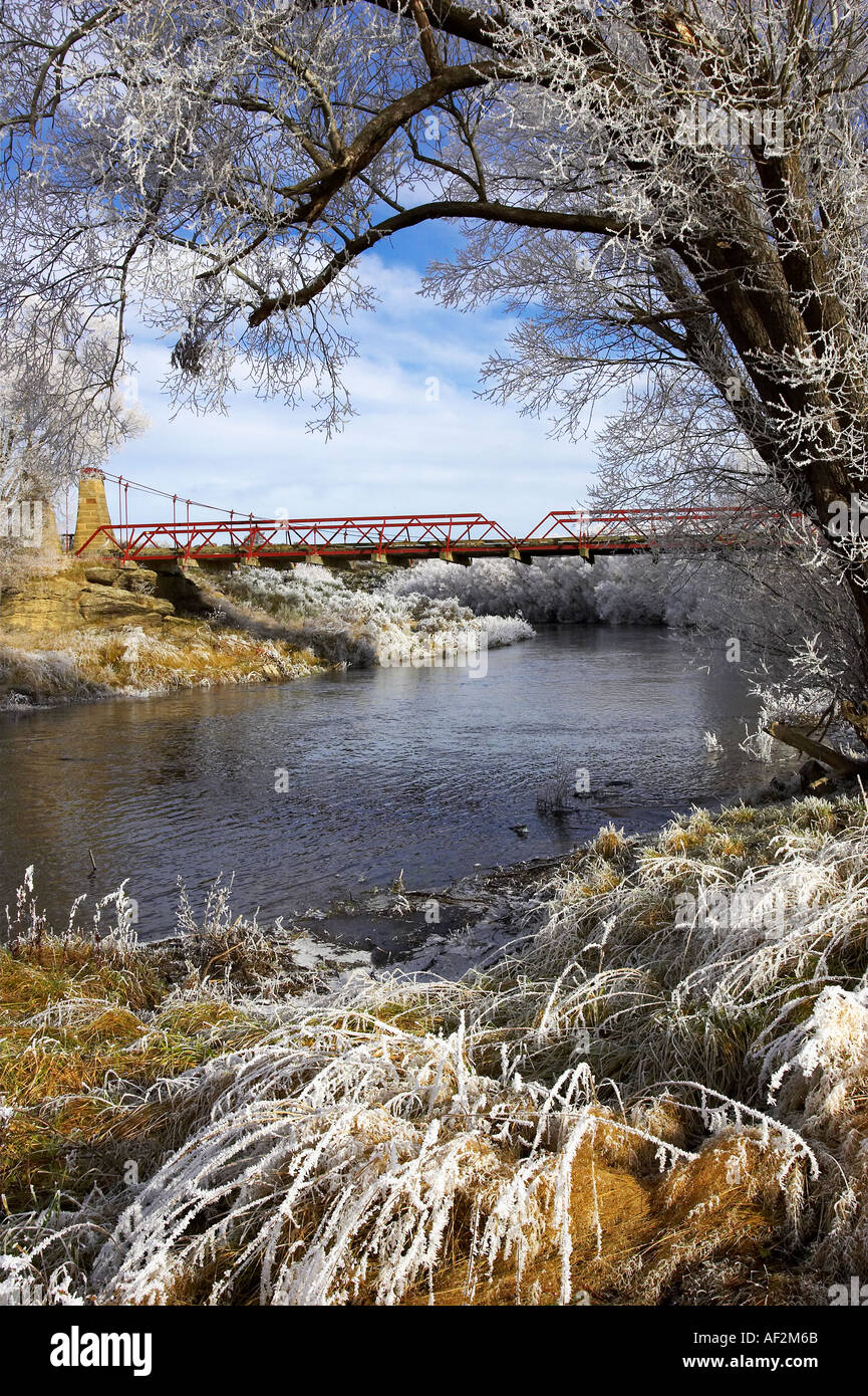 Historic Suspension Bridge Taieri River Sutton Otago South Island New ...