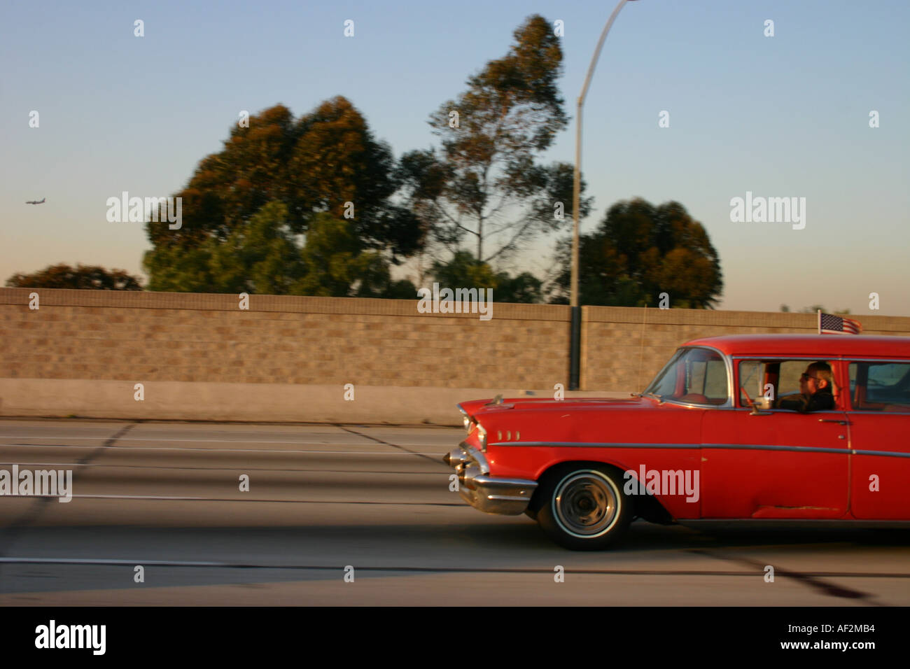Man on vintage red hi-res stock photography and images - Alamy
