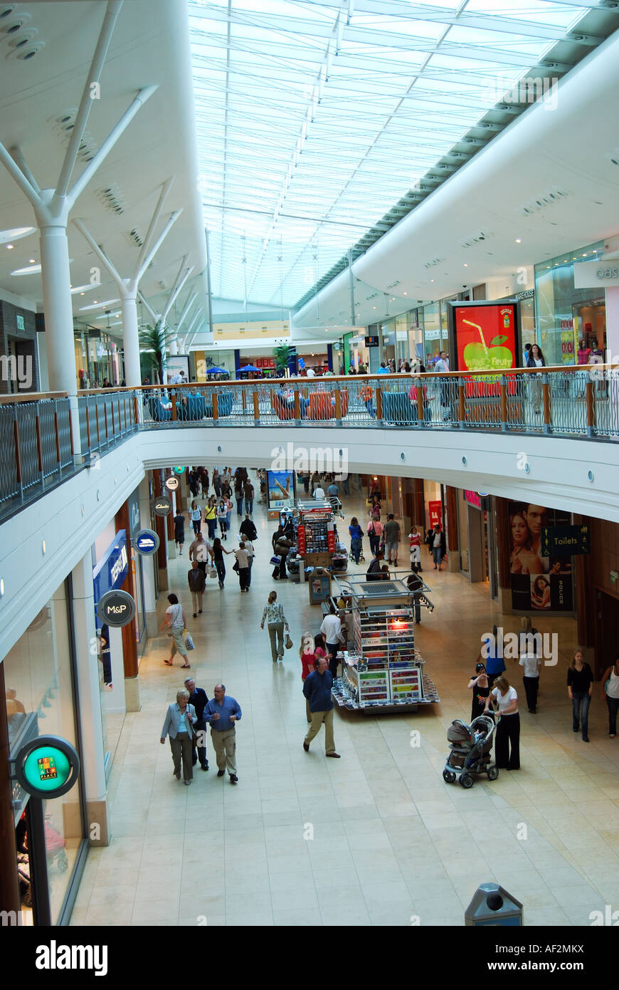 Festival Place Shopping Centre, Basingstoke, Hampshire, England, United ...