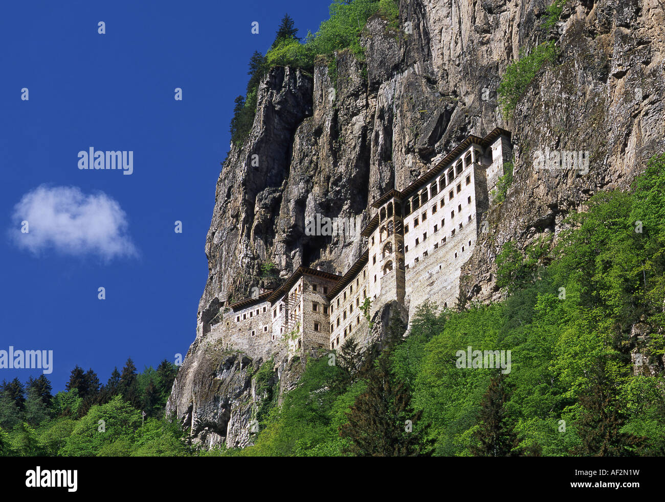Sumela Monastery , Zigana Mountains Trabzon Turkey Stock Photo - Alamy