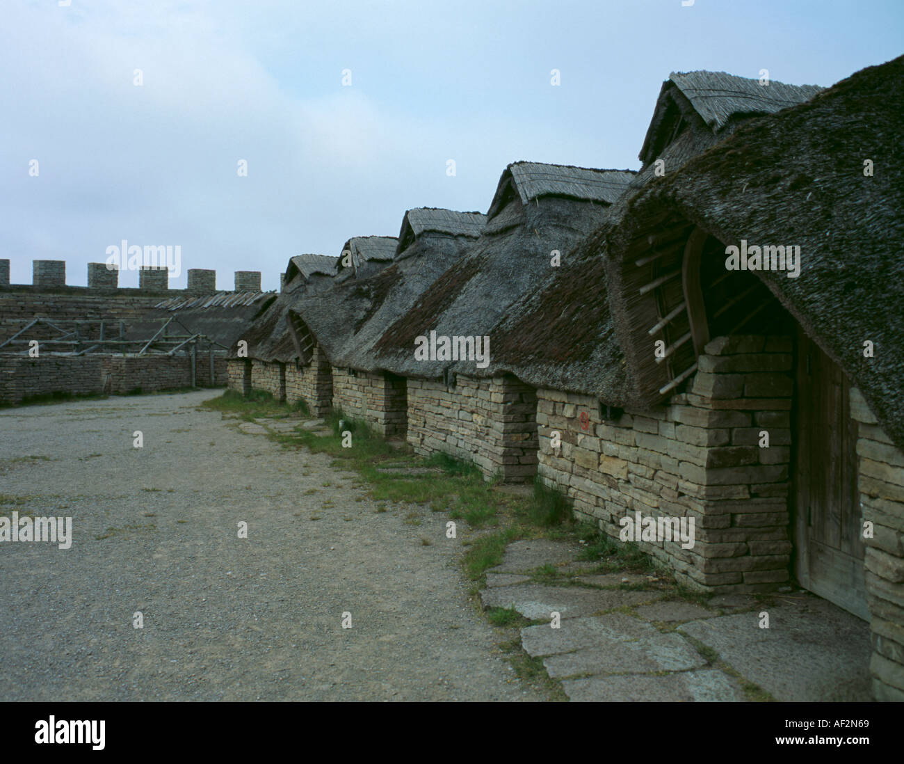 Reconstruction of Eketorp II, a 5th to 7th century walled village ...