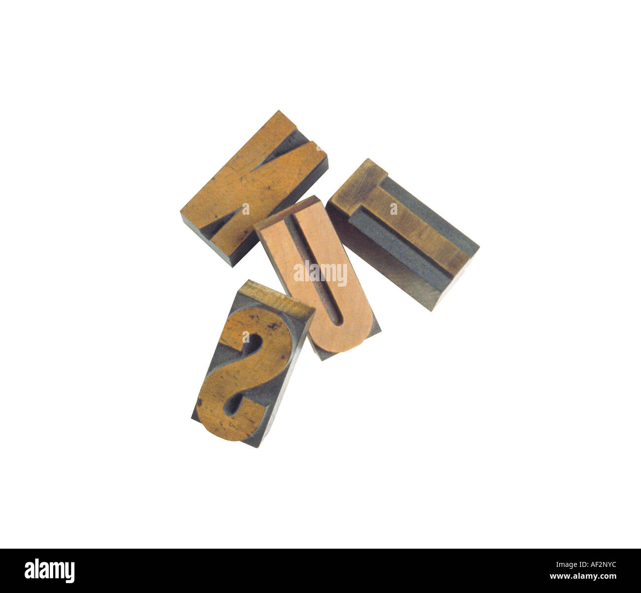 Typesetting letter blocks Stock Photo - Alamy