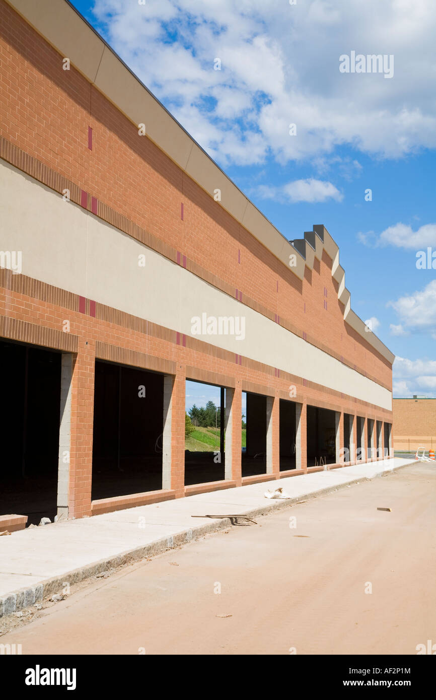 New Shopping Mall under Construction Stock Photo - Alamy