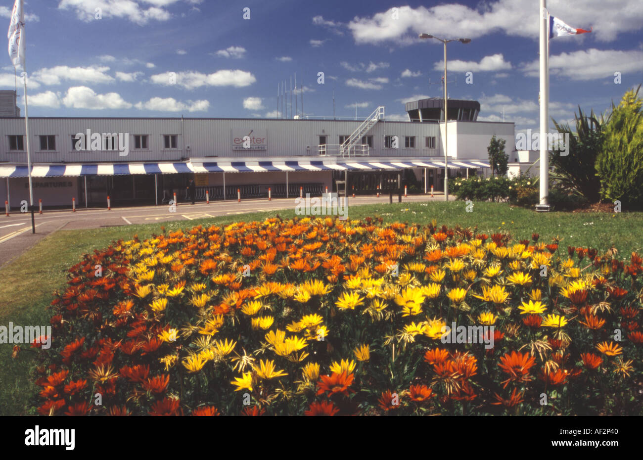 Exeter airports main terminal building Devon UK Stock Photo - Alamy